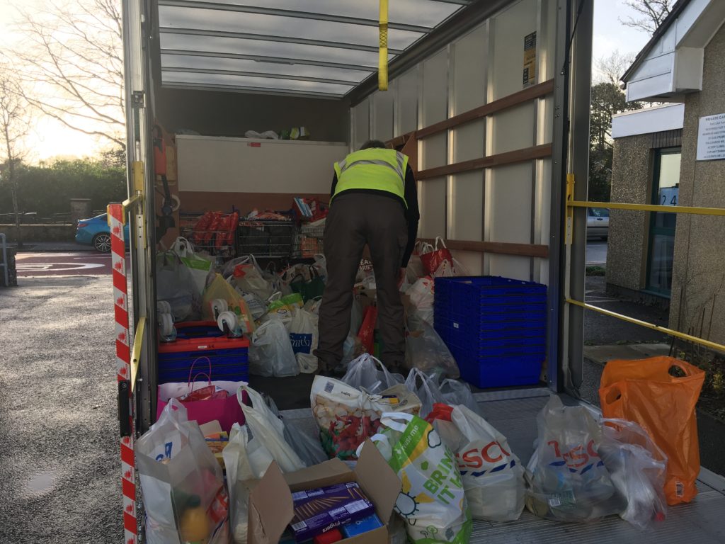Radyr Methodist Church collection for Cardiff Food Bank | Radyr ...