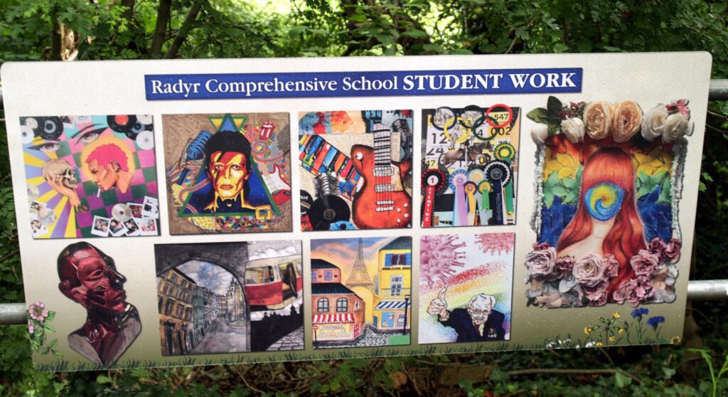 Student Artwork in Radyr Woods | Radyr & Morganstown Community