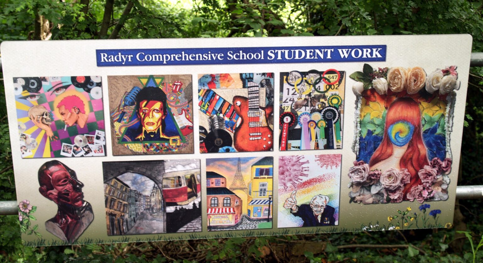 Student Artwork in Radyr Woods | Radyr & Morganstown Community