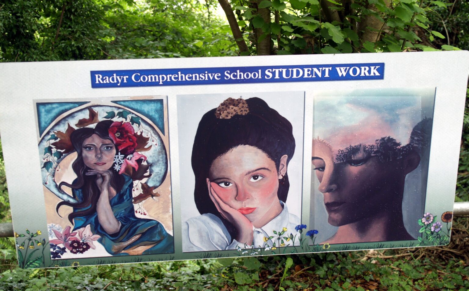 Student Artwork in Radyr Woods | Radyr & Morganstown Community